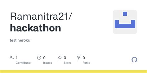 Hackathongit At Main · Ramanitra21hackathon · Github