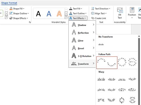 How To Curve Text In Word Document Step By Step Tutorial