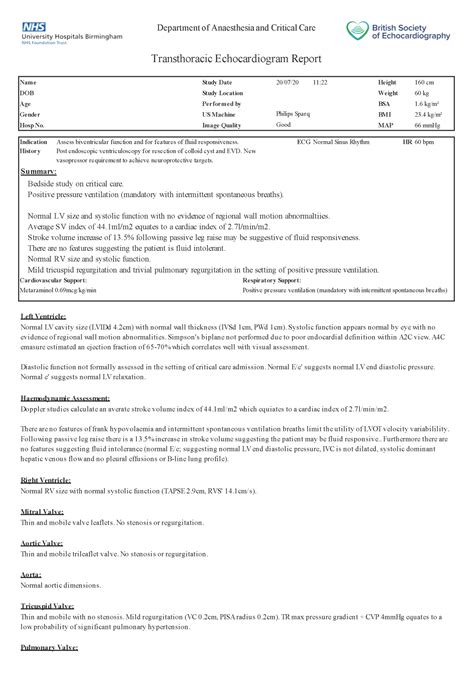Echo Reporting Tool Ultrasound For The Generalist Echo Reporting Tool Ultrasound For The Generalist