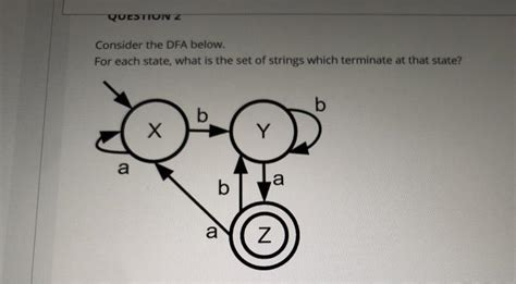 Solved For Example You Can Say State X Has The Set Of Chegg Com