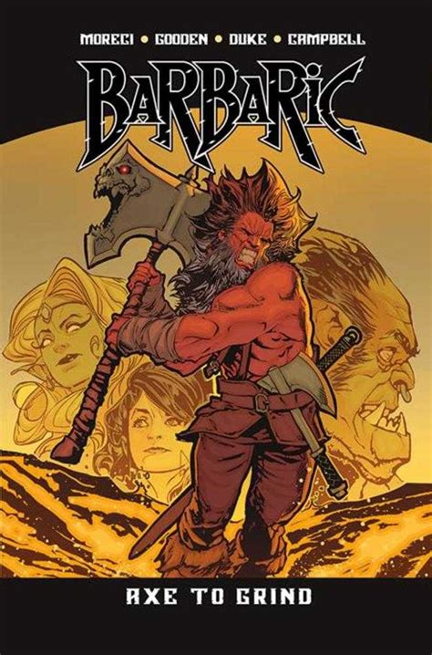 Barbaric Tpb Volume 02 Axe To Grind Challengers Comics