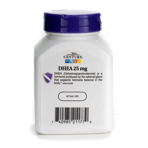Dhea 25mg Tablets 90 Bottle Mcguff
