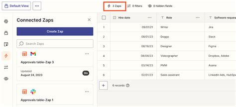 How To Create An Approvals Table With Zapier Tables