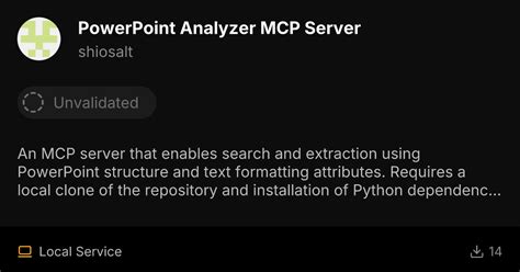 Powerpoint Analyzer Mcp Server Mcp · Lobehub