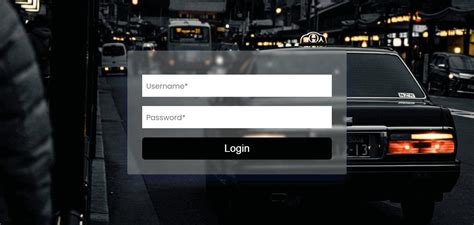glassmorphism login form in html and css webdevtutorials