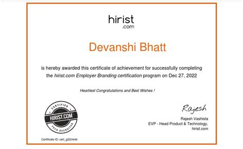 devanshi bhatt on linkedin hirist hiristteam employeebranding branding