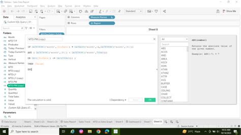 I Have A Requirement Where I Want The Values Of Mtd Mtd Previous Month