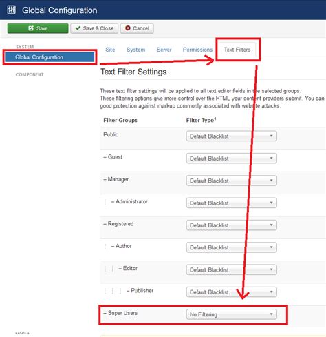 Joomla 3x How To Preserve Html Input Via Wysiwyg Into Custom Html