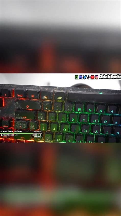 Odablock My Keyboard Is Cursed Instagram