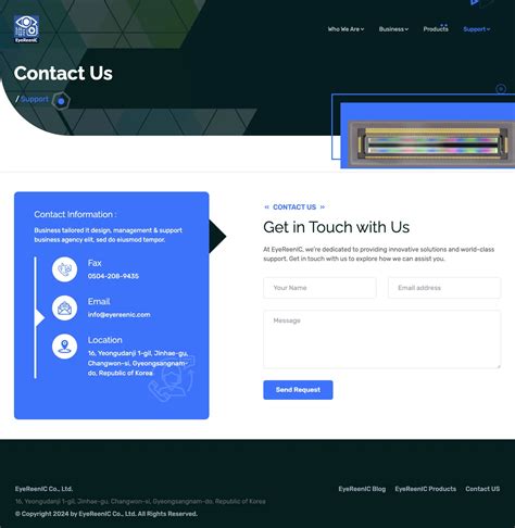 아이리닉 회사소개를 위한 반응형 홈페이지 개발 홈페이지 신규 제작 포트폴리오 크몽