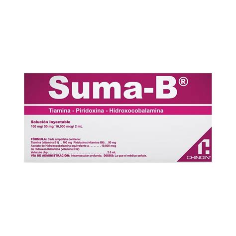 Suma B Solucion Inyectable Caja C 5