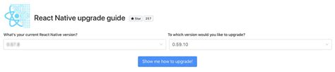 React Native Upgrade Helper App Upgrades With Ease
