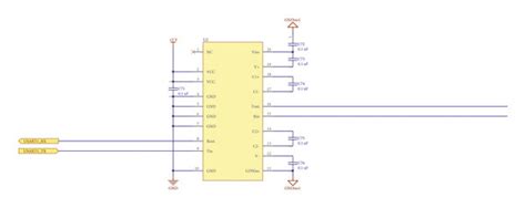 The Schematic Diagram Of The Rs232 Communication Interface Circuit Download Scientific Diagram
