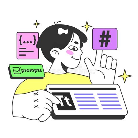 Prompt Engineer Stock Illustrations 5544 Prompt Engineer Stock