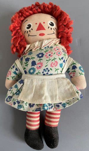 Antique Qanda Original Raggedy Ann Doll Dolls Magazine