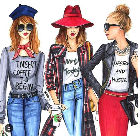 Рисунки современной одежды