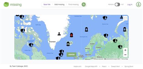 Missing Web Tracker Devpost