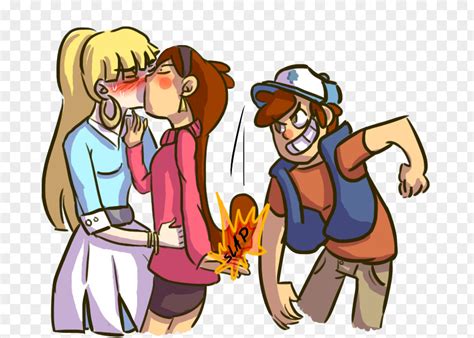 Bill X Dipper Lemon Mabel Pines Cipher Fan Art Png Image Pnghero