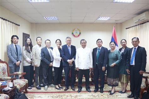 Mpt ທ່ານ ລັດຖະມົນຕີ ກຕສ ຕ້ອນຮັບການເຂົ້າຢ້ຽມຂ່ຳນັບ ສະຖາບັນນະໂຍບາຍວິທະຍາສາດ ແລະ ເຕັກໂນໂລຊີ ສ ເກົາຫຼີ