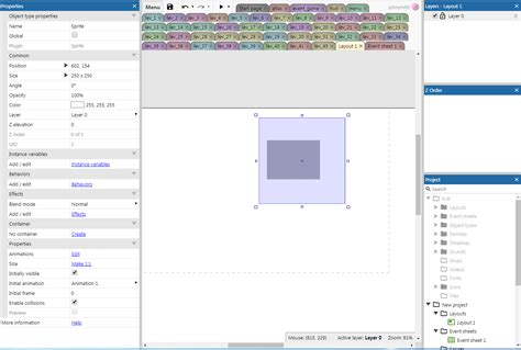 R157 Z Order Panel Is Empty · Issue 3103 · Scirraconstruct Bugs