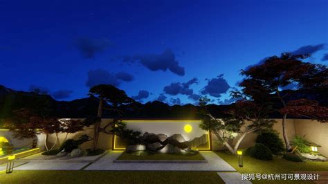 庭院灯光设计灯光这样设计庭院夜景才有质感仿若光与影在对话 搜狐大视野 搜狐新闻