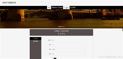 Javavue计算机毕设房地产销售系统【源码程序论文开题】 Csdn博客