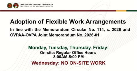 Public Advisory Adoption Of Flexible Work Arrangement