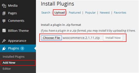 How To Install WooCommerce BillionAnswers