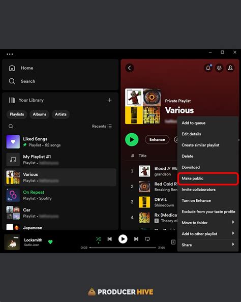 How To EASILY Make A Spotify Playlist Public Private Create Playlists