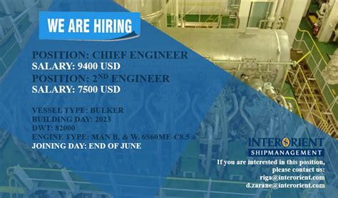 We Are Hiring Interorient Navigation Latvia Co Ltd Facebook