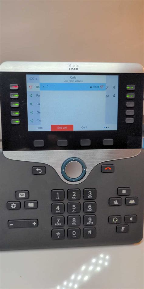 Cisco 8851 Calls Window During Call Cisco Community
