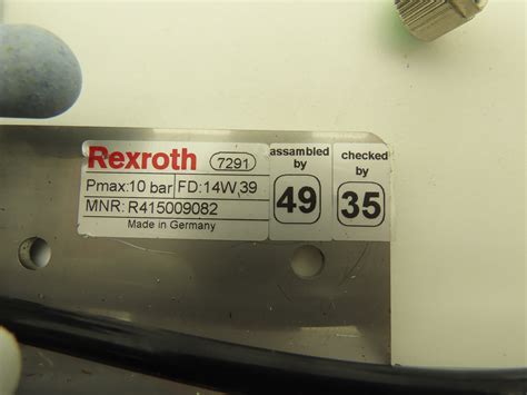 Rexroth Ls04 Manifold Assembly Regulator And Digital Pressure Sensor Arrow Industrial Sales