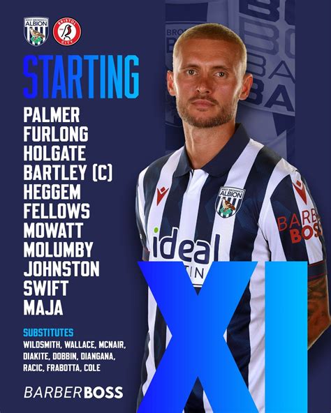 공홈 Efl 챔피언십 22r 웨스트 브롬위치 알비온 Fc Vs 브리스톨 시티 Fc 선발 라인업 축구 소식통 에펨코리아