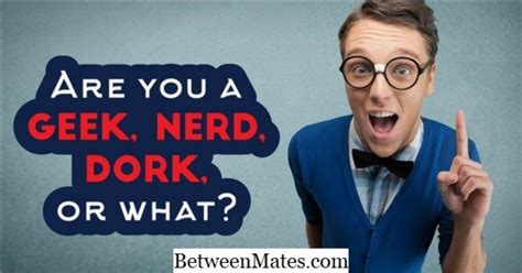 Nerd Geek Ve Dork Arasındaki Farklar Diğerleri 2025