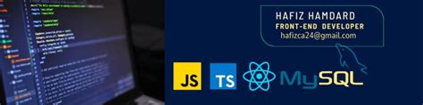 Hafiz Hamdard Frontend Developer Javascript Typescript React Js