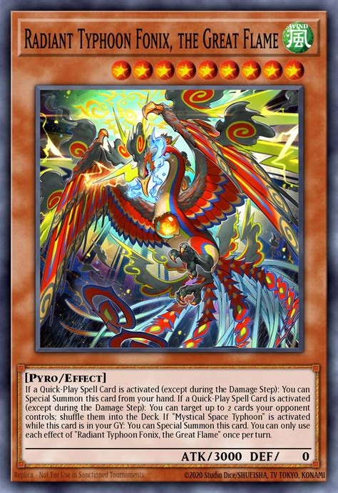 Radiant Typhoon Fonix The Great Flame Yu Gi Oh Card Database Ygoprodeck
