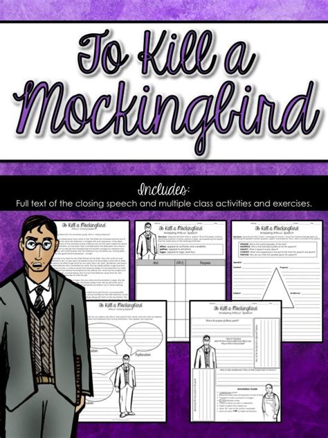 To Kill A Mockingbird Rhetorical Analysis Of Atticus Closing Argument To Kill A Mockingbird