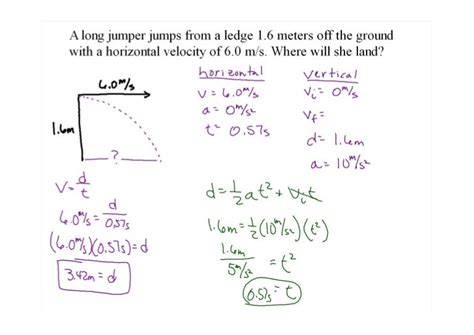 Projectile Motion Problems