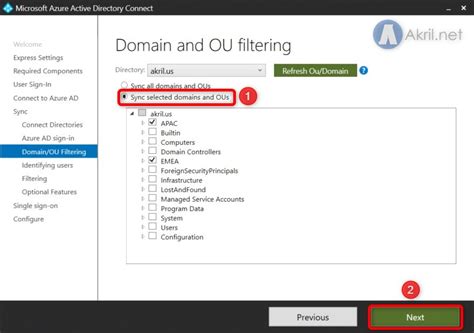 Configuration De AAD Connect Azure Active Directory Connect Et Synchronisation Avec Office