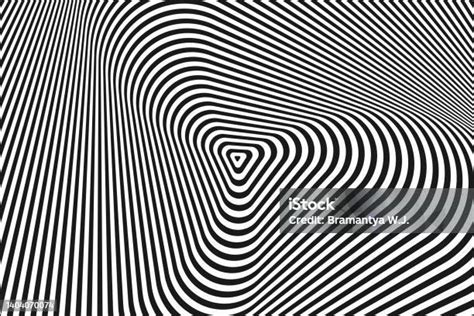 흑백 반복 직선 줄무늬 물결 모양의 디자인의 추상 대각선 배경 0명에 대한 스톡 벡터 아트 및 기타 이미지 0명 개념 개념과 주제 Istock