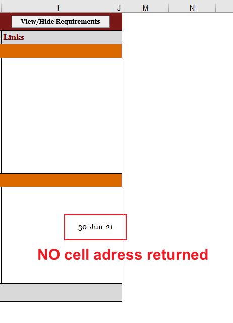 Return Cell Address If Text Found Anywhere Activities Uipath