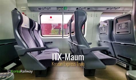 Koreas Express Train Itx Inside And Outside The Mind 한국철도