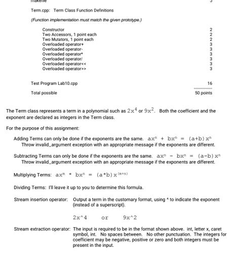 Solved Temm Cpp Term Class Function Definitions Function Chegg