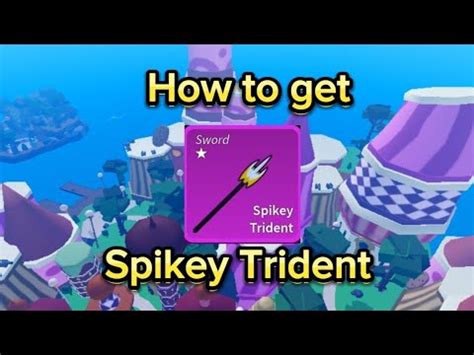 How To Get Spikey Trident And Showcase Roblox Blox Fruit Update 20