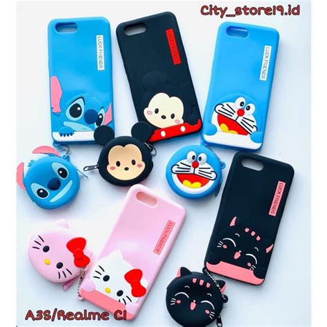 Jual Cs Softcase Boneka D Karakter Gantungan Tas Oppo A S A K A A A A S A