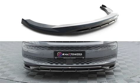 Frontspoiler Vw T7 Multivan 2021 V 1 Glossy Black Edition Geparden No