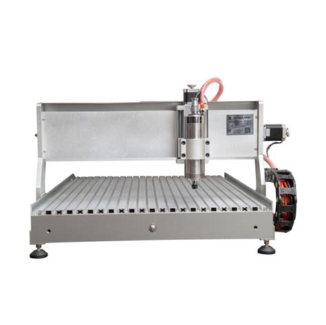 6090 Aluminum Structure Desktop Cnc Router Machine For Wood Carving Metal Cutting