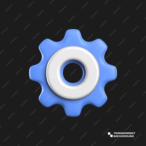 Premium Psd 3d Rendering Setting Tool Application Icon