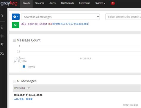 Springboot集成分布式日志管理平台grayloggraylog52搭建 Csdn博客