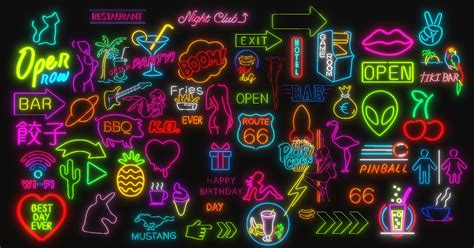 Ultimate Neon Sign 1 2 3d 小道具 Unity Asset Store